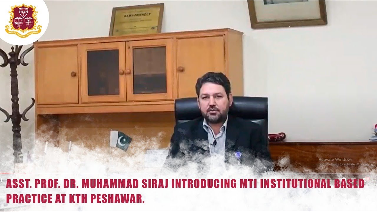 Asst. Prof. Dr. Muhammad Siraj | Medical Director - KTH | Briefing ...