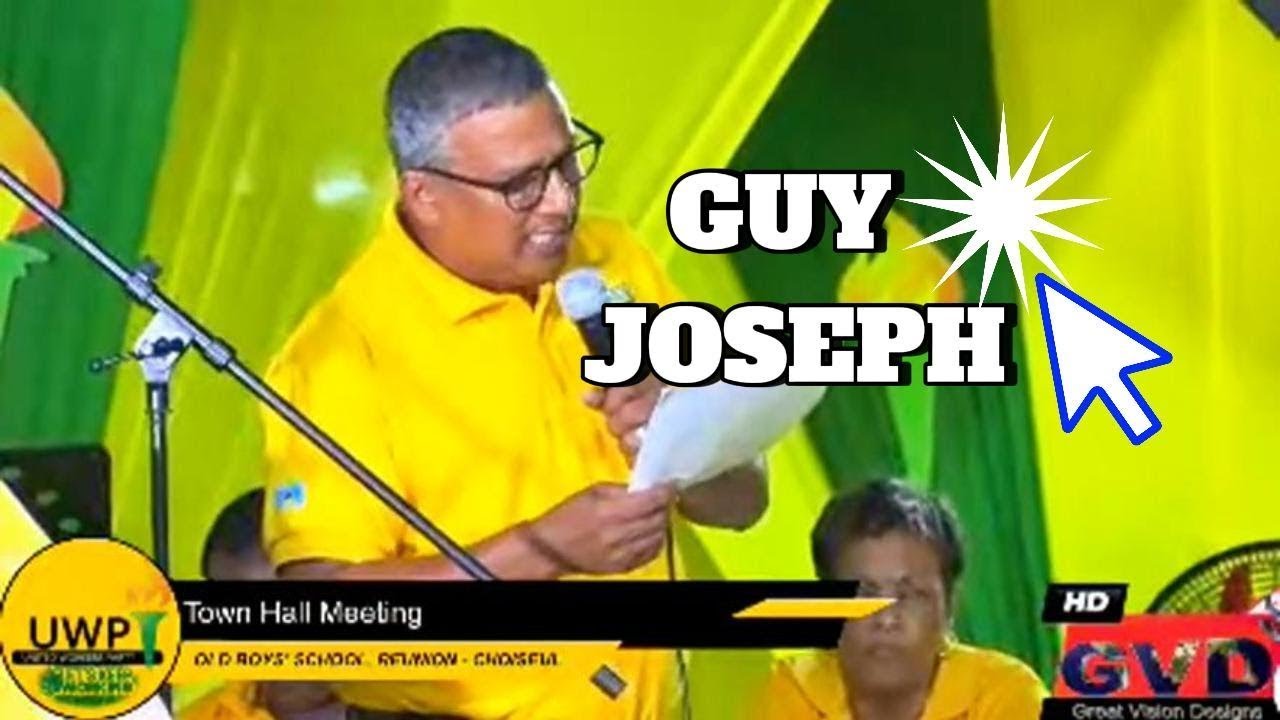 Guy Joseph Reveals Shocking Truth at UWP Choiseul Meeting - YouTube
