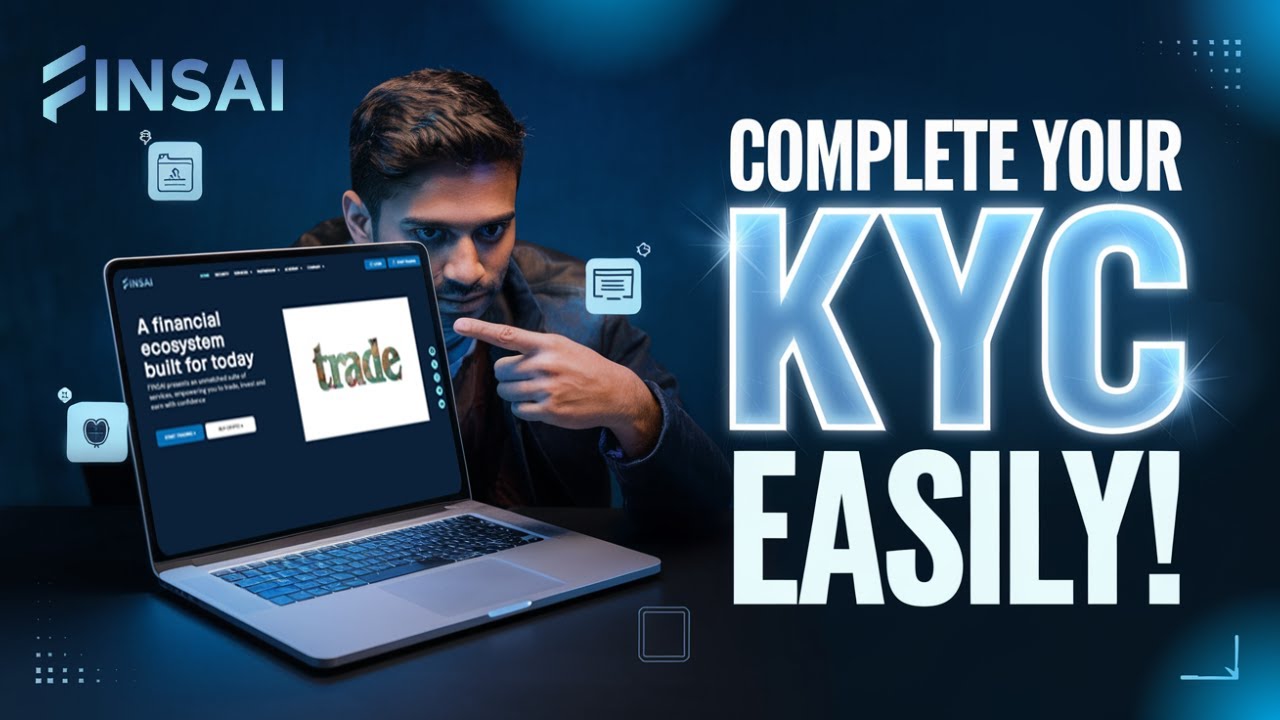 How do you complete the kyc process on your account - YouTube
