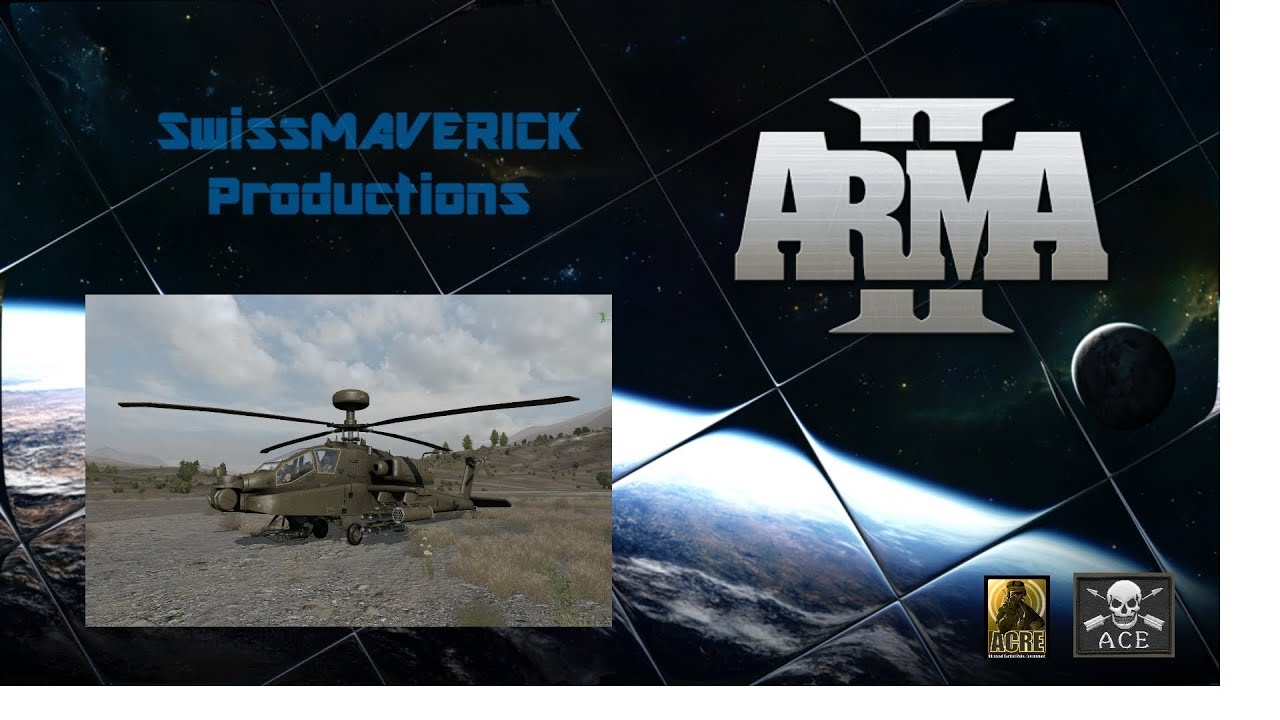 ARMA 2 - A.C.E. Tutorials - Air Vehicles "Attack Helicopter Part 1" - YouTube