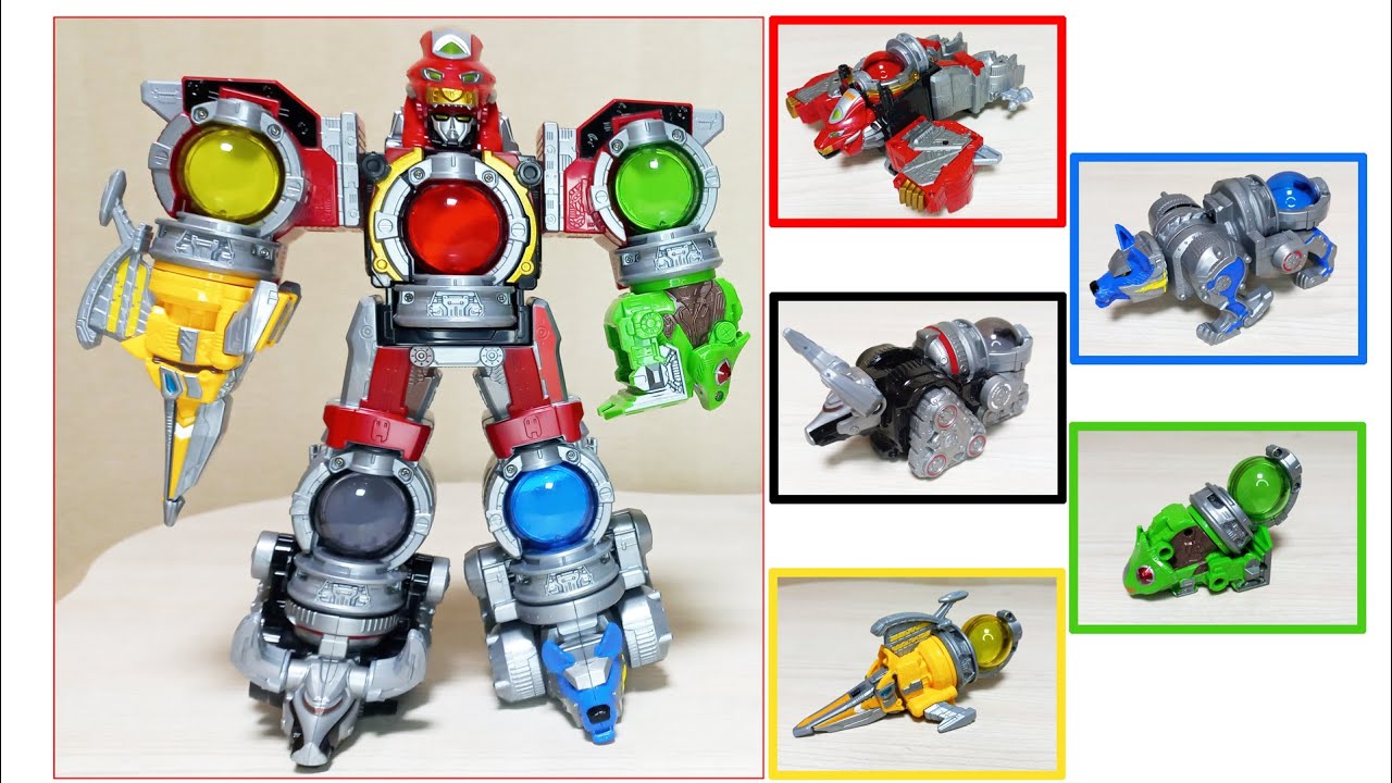 파워레인저 갤럭시포스 DX 갤럭시킹 Uchu Sentai Kyuranger DX KyurenOh Korean Ver - YouTube