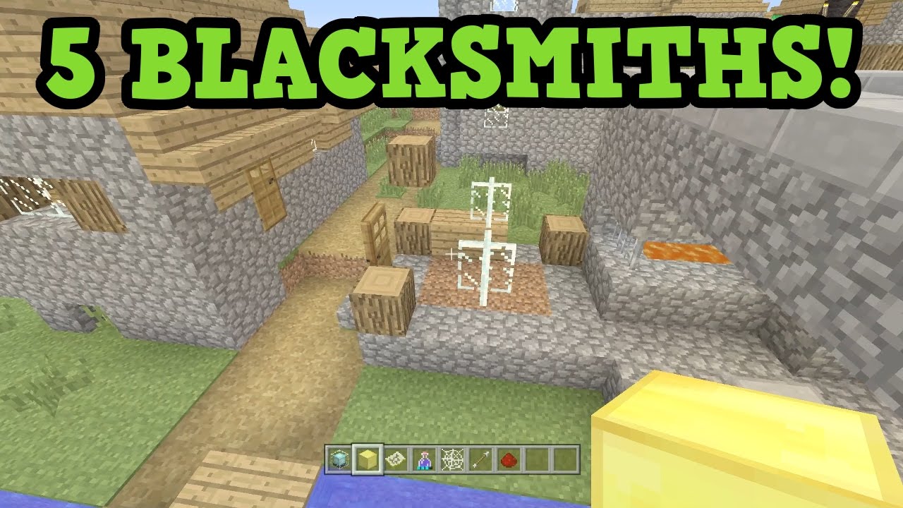 Minecraft Village Blacksmith Chest