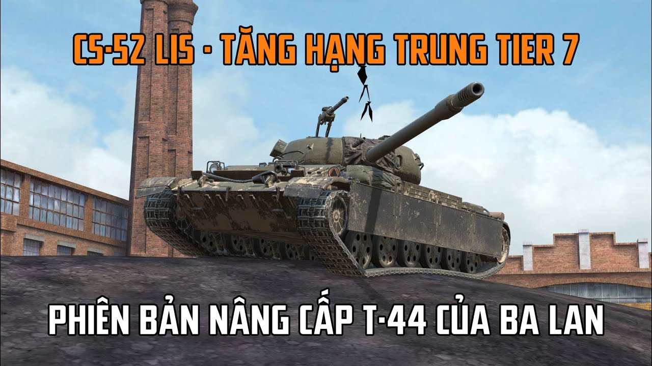 Tăng hạng trung CS-52 Lis | World Of Tanks Blitz - YouTube