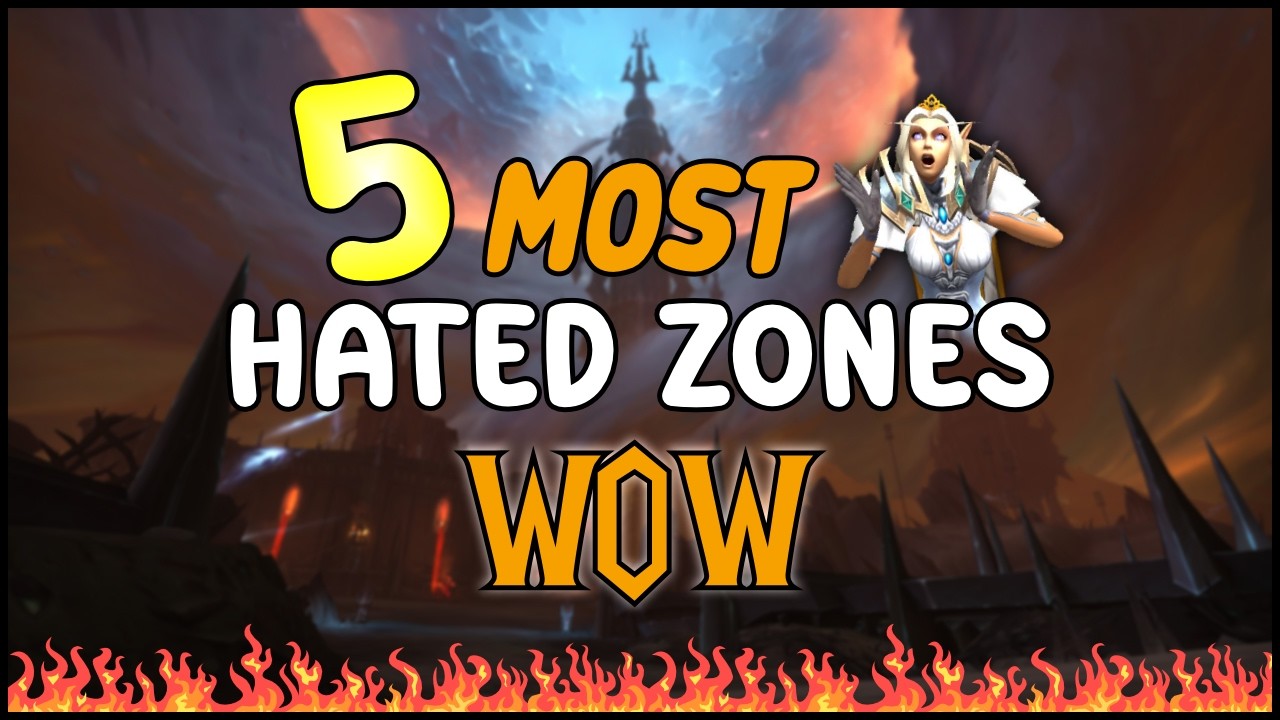 The 5 Worst Zones RANKED in WoW! - YouTube