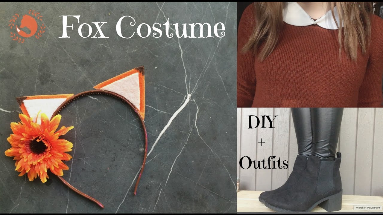 Fox Costume Diy Outfits Youtube