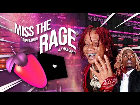 Trippie Redd - Miss The Rage ft. Playboi Carti *100% ACCURATE REMAKE ...