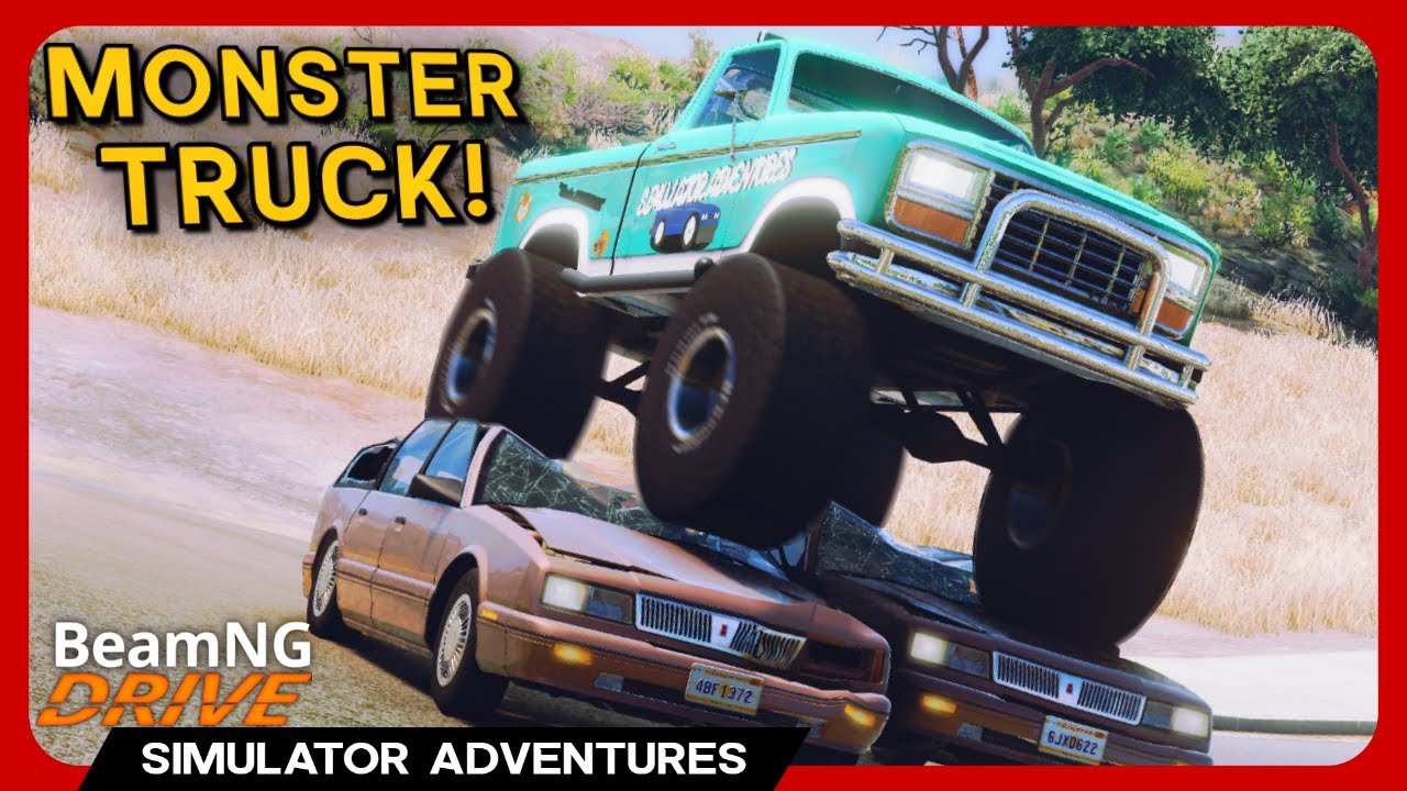This is MY NEW MONSTER TRUCK! - BeamNG Mods - YouTube