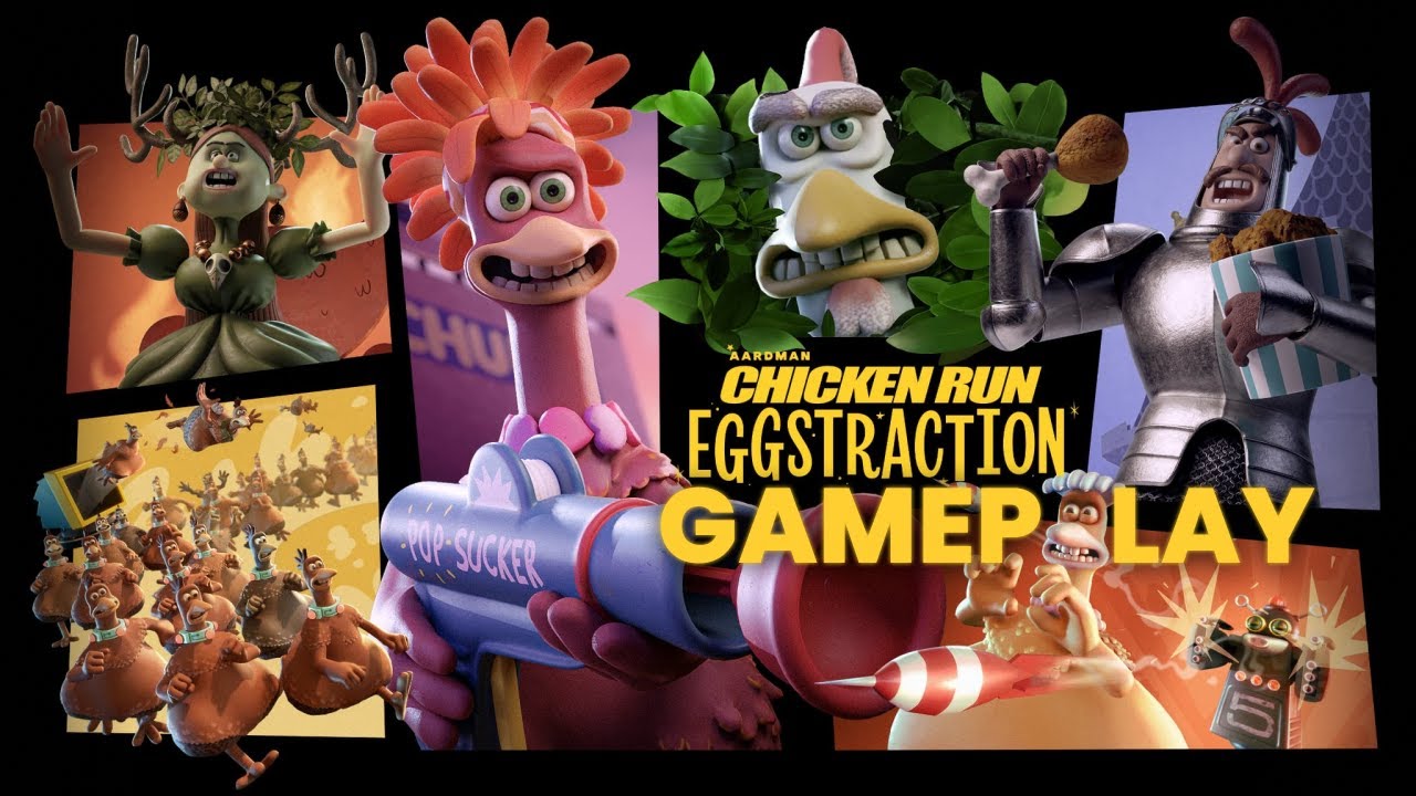 Chicken run : Eggstraction Demo Gameplay no commentary - YouTube