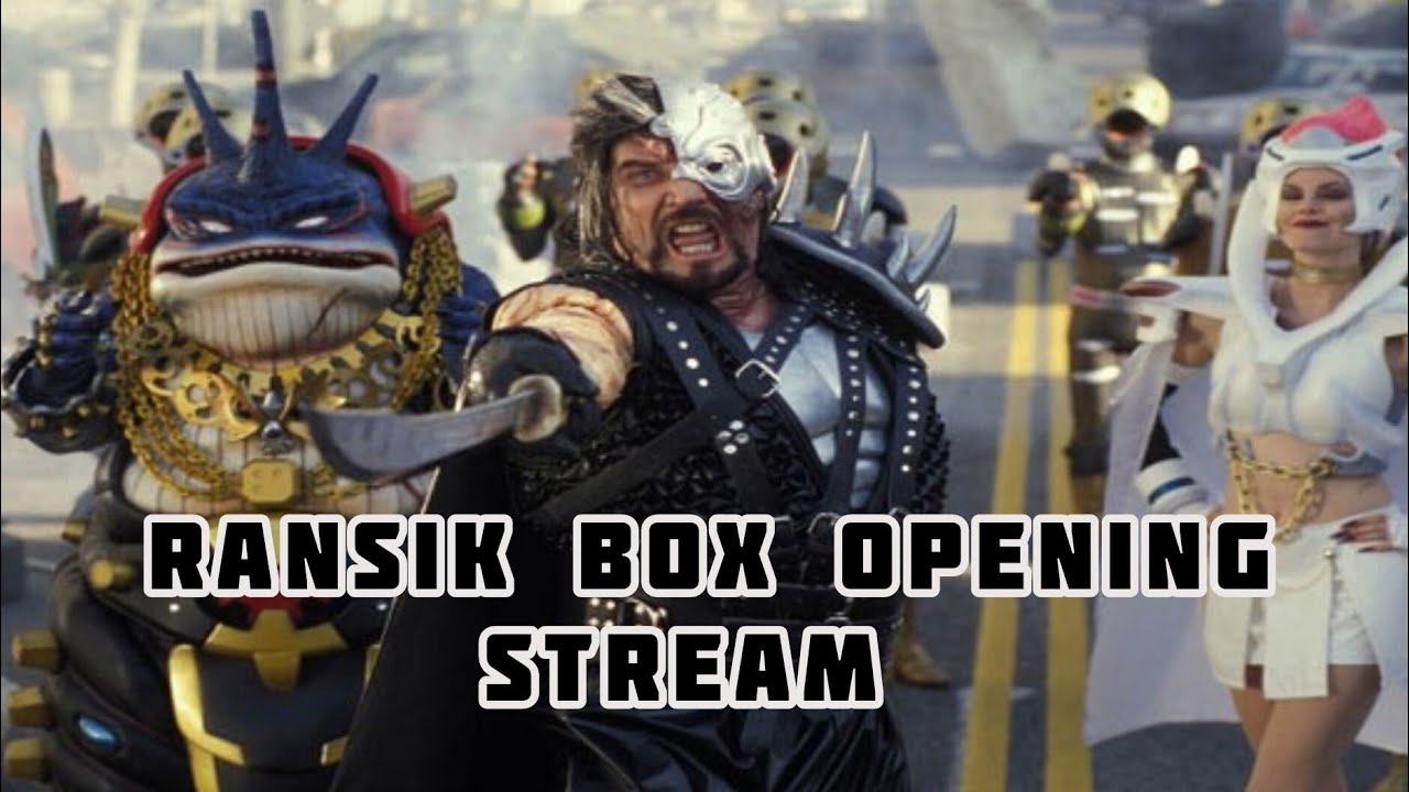 Power Rangers Legacy Wars Ransik Box opening - YouTube