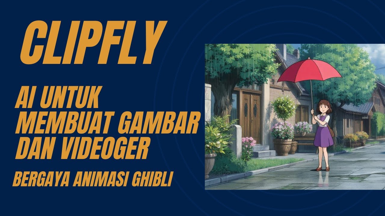 Membuat gambar dan Video bergaya Animasi Ghibli. ghibli ai generator ...