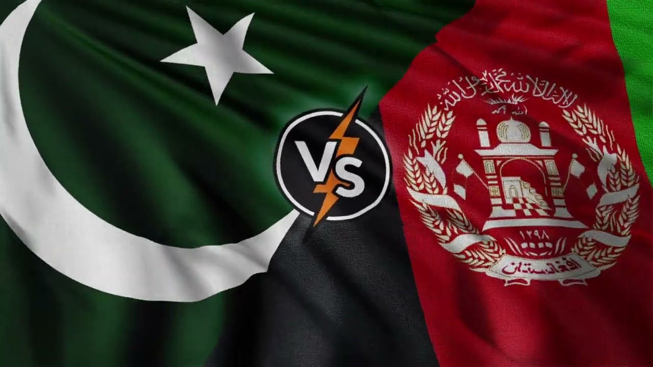 Afghanistan Vs Pakistan Flag 25 sec Loop - Full HD Stock Footage ...