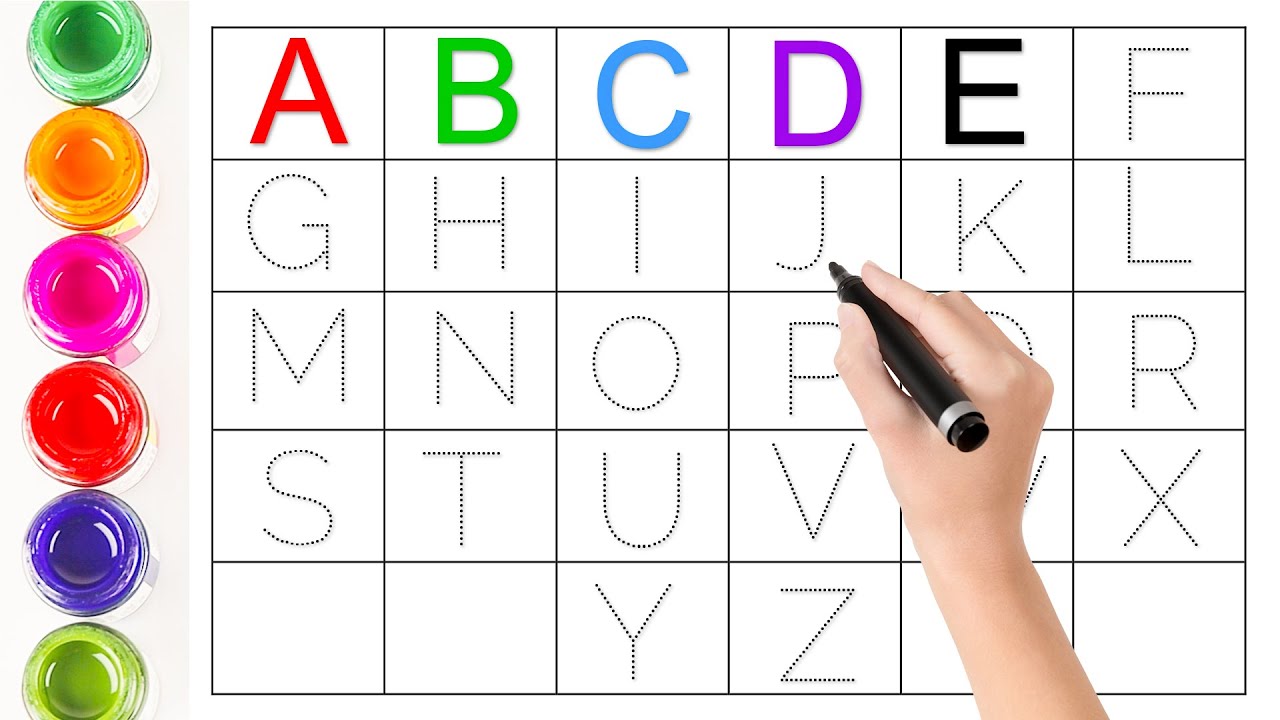 abcd, alphabets | a for apple b for ball c for cat | abc learning for ...