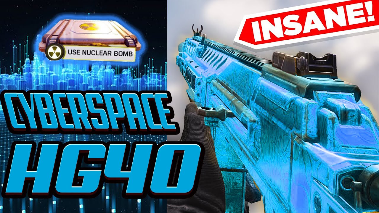 HG40 GUNSMITH for NUKES! HG40 CYBERSPACE CODM - YouTube