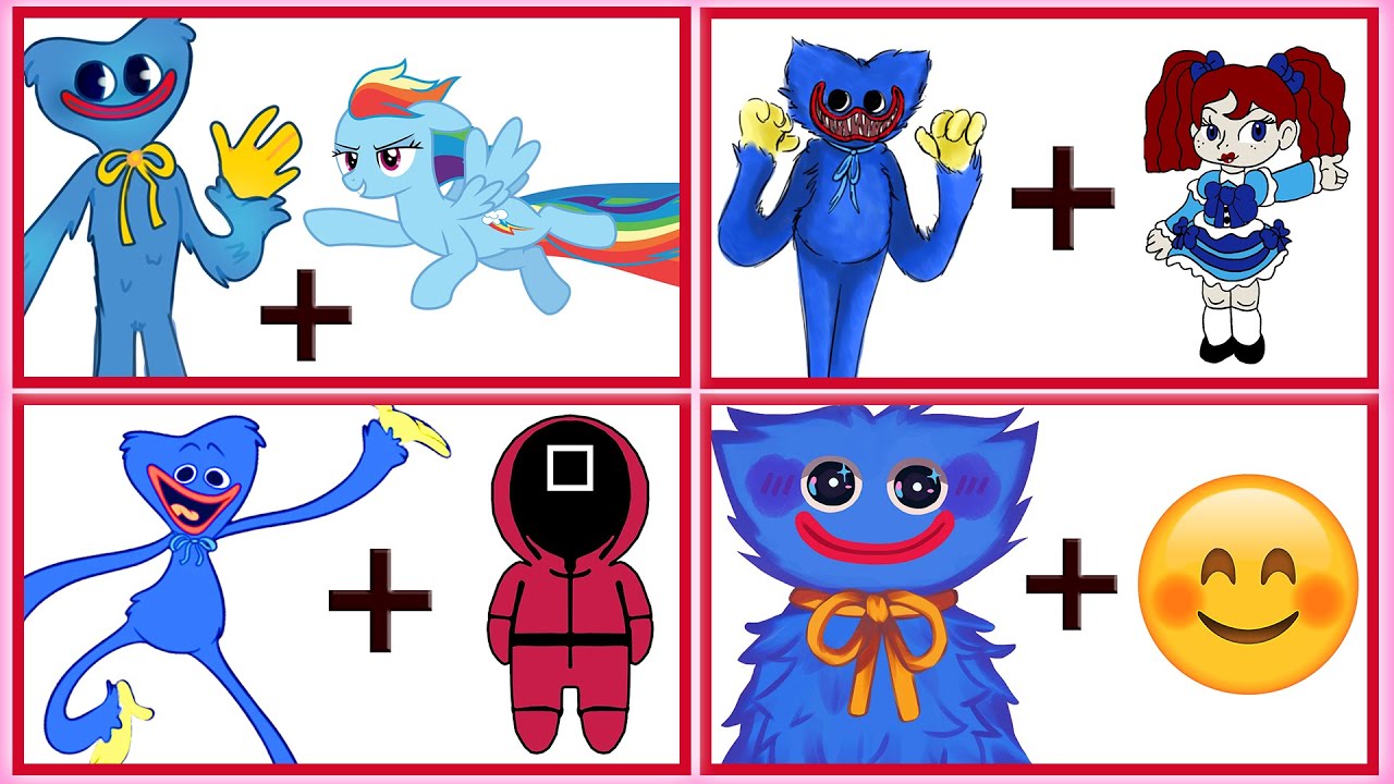 HUGGY WUGGY + ... = ? — Compilation #2 | Poppy Playtime Animation meme ...