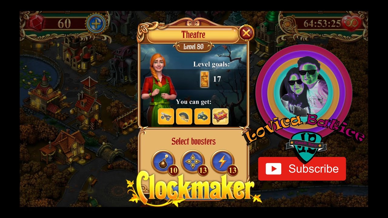 Clockmaker - Match 3 Mystery Game - Theatre - Level 61 - 80 - Gameplay ...