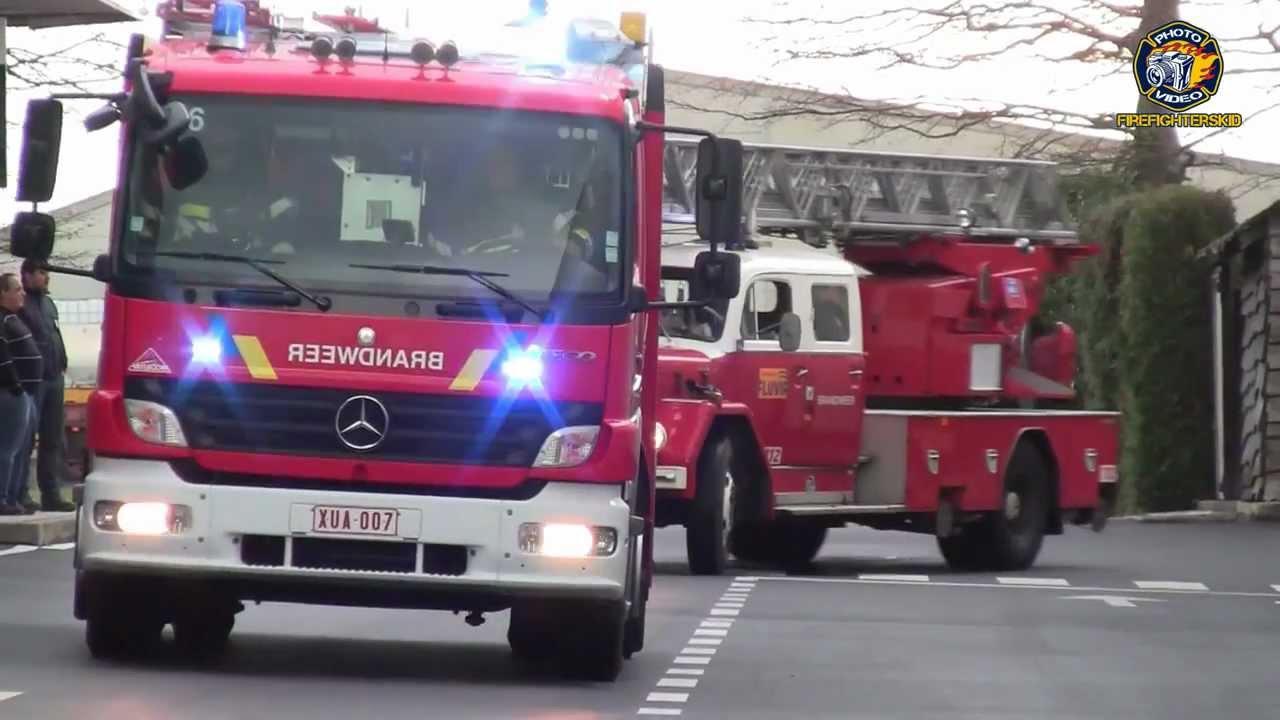 Brandweer Kortrijk + Kuurne - Oefening ISOMO Heule | 27-04-2012 - YouTube