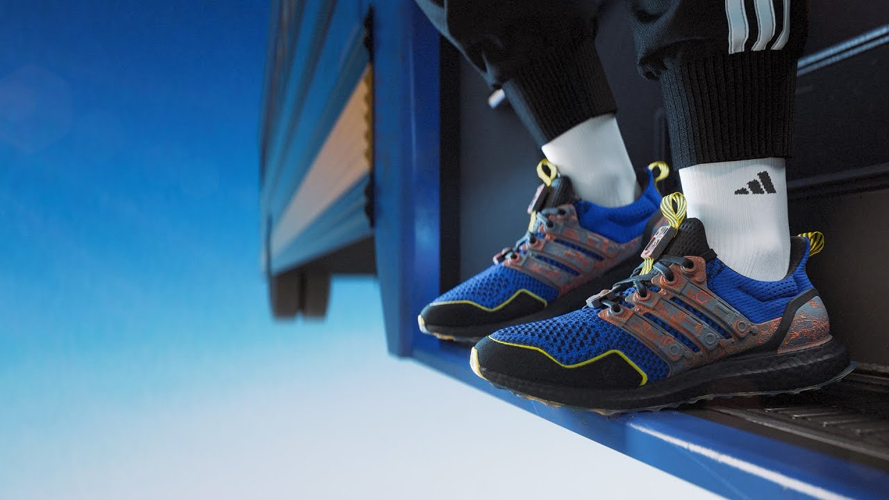 Adidas Fortnite UltraBoost 1.0 Battle Bus Royal Blue #sneakers #sneaker ...