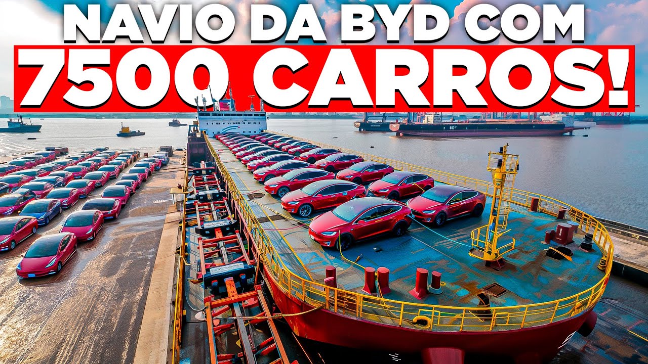 🚨 INVADIRAM O BRASIL: O NAVIO DA BYD ATRACOU EM TERRAS BRASILEIRAS COM ...