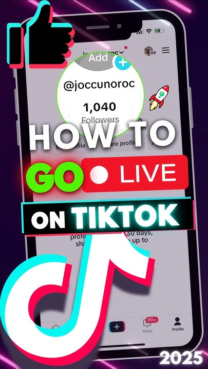 How to GO LIVE on TikTok 2025 w/o 1,000 Followers - YouTube