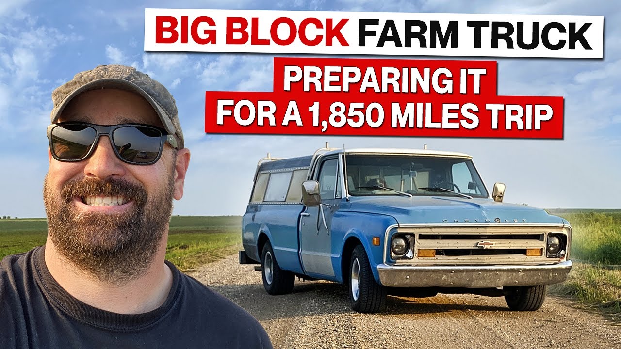 1968 Chevrolet BIG BLOCK Pickup Truck! Preparing it for a Road Trip to ...