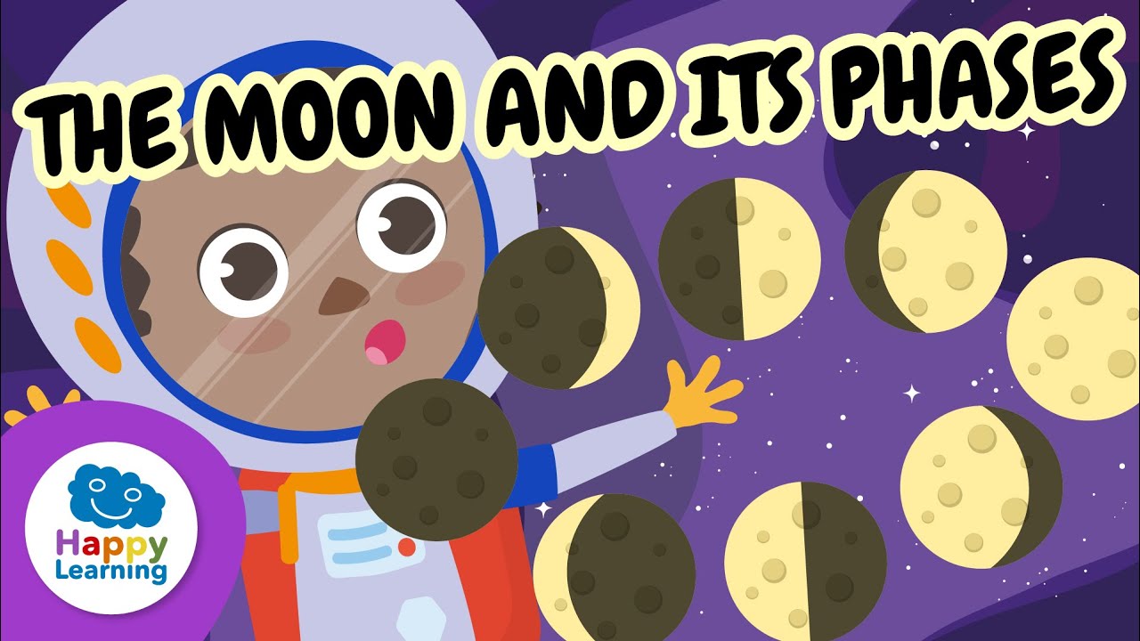 THE MOON AND ITS PHASES | Educational Videos for Children - YouTube