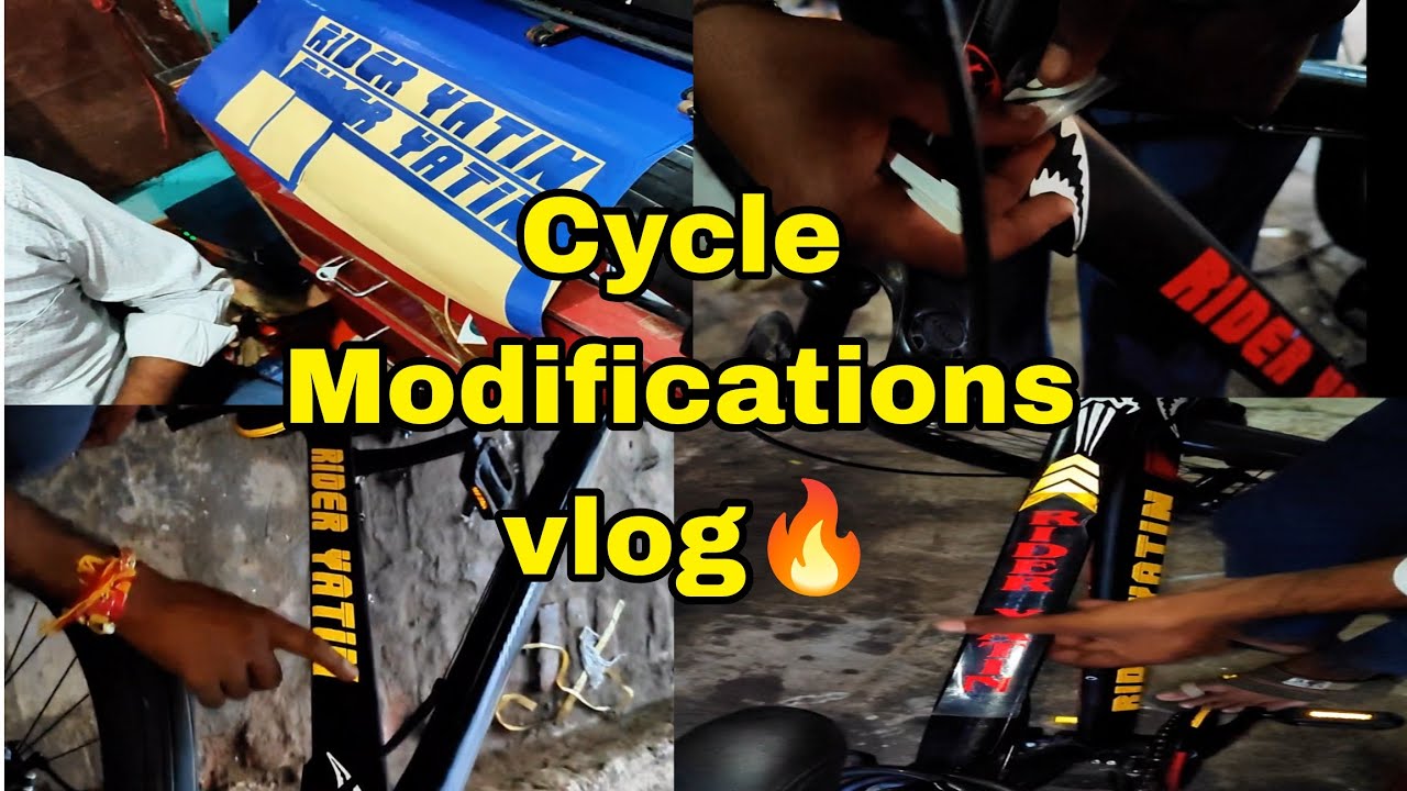 Cycle Modification Vlog🔥Gear Cycle Modified🥶Rider Yatin stunts Video's🥵Gear Cycle stunt#cycle# ...