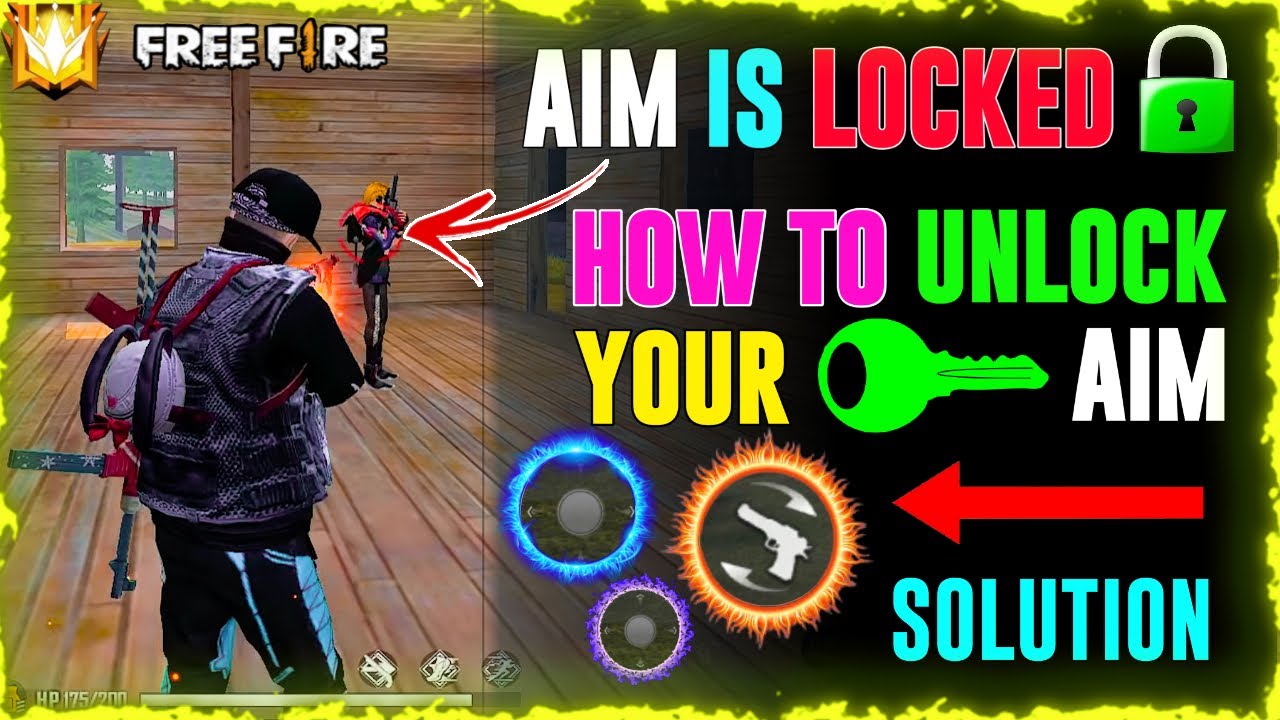 AIM LOCKED / STUCK ON ENEMYS BODY | HOW TO IMPROVE AIM IN FREE FIRE ...
