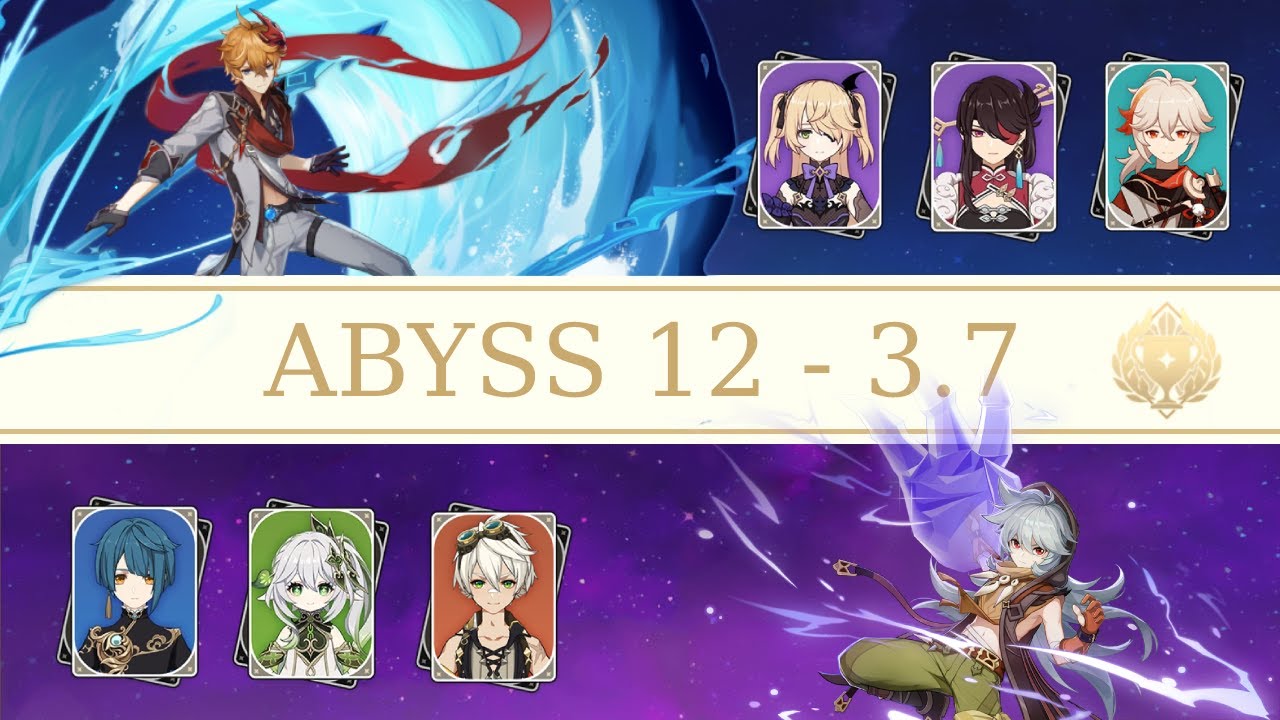 Childe Fireworks & Thundering Furry - 3.7 abyss floor 12 │ Genshin ...