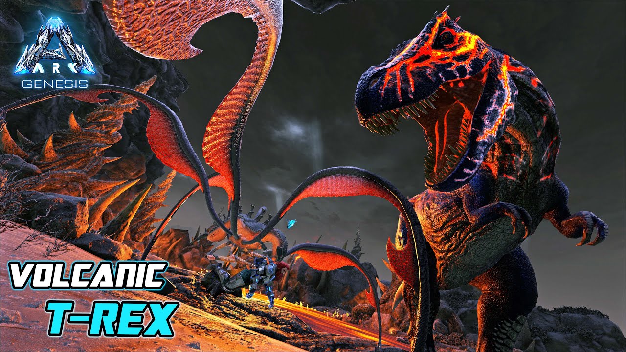 KITA KETEMU SAMA PYRO REX ️ ARK: Survival Evolved GENESIS 1 STORY MODE ...