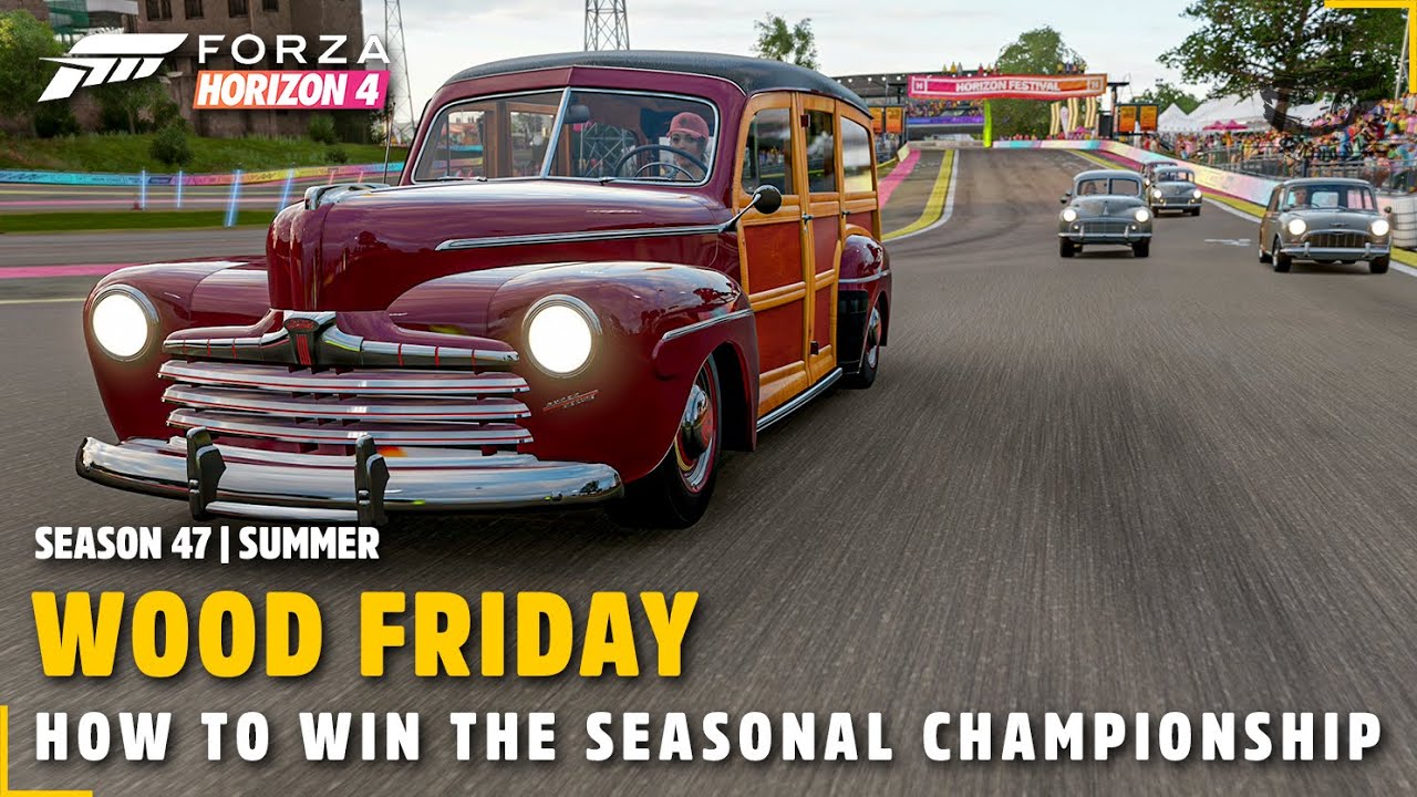 How to win WOOD FRIDAY | with tune | Season 47 Summer | Forza Horizon 4 ...