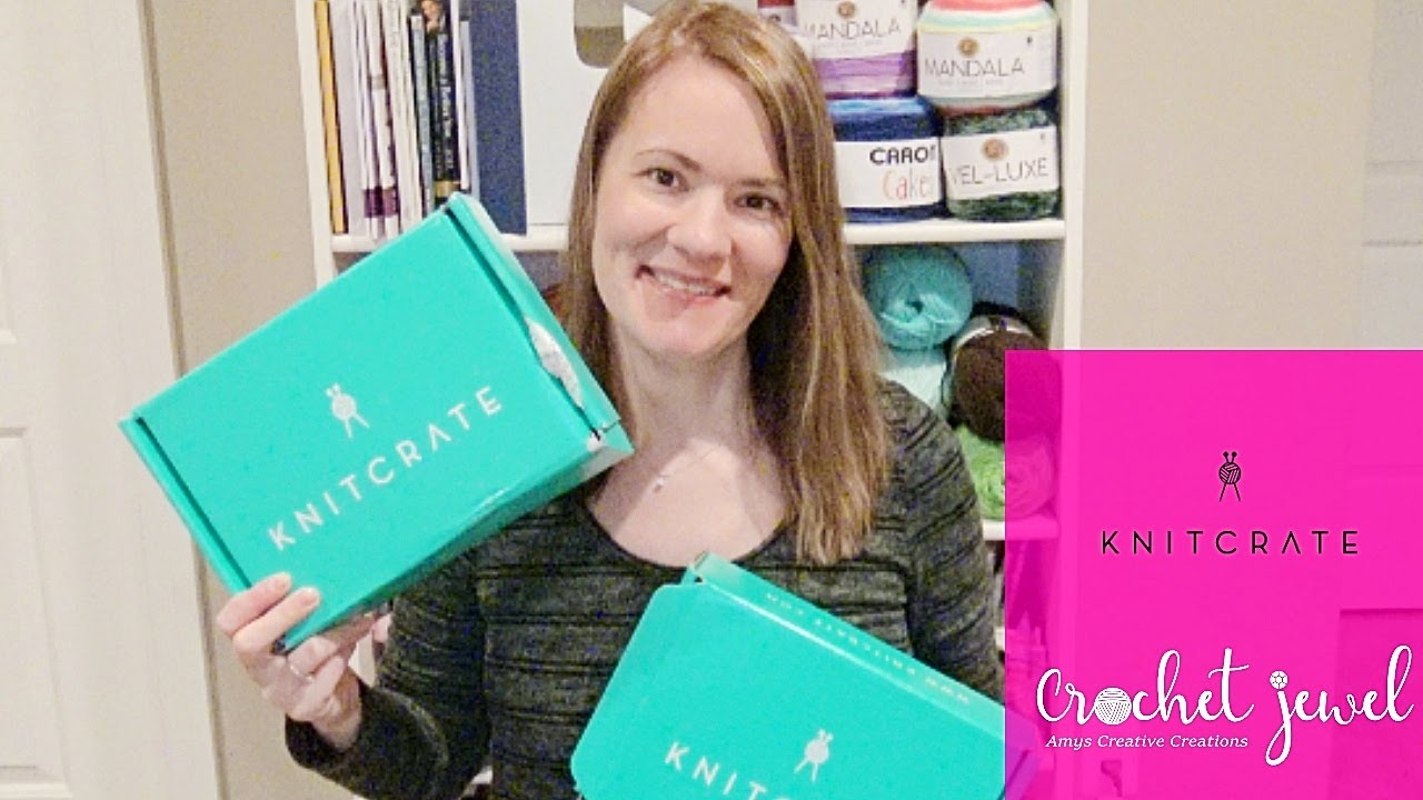 Unboxing Knitcrate Yarn and Patterns 2 Giveaways! Ends May 3rd! - YouTube