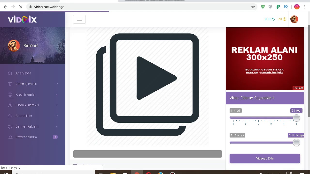 VİDOX YATIRISIMSIZ KAZANÇ (İnternetten Para Kazanma 2020) - YouTube