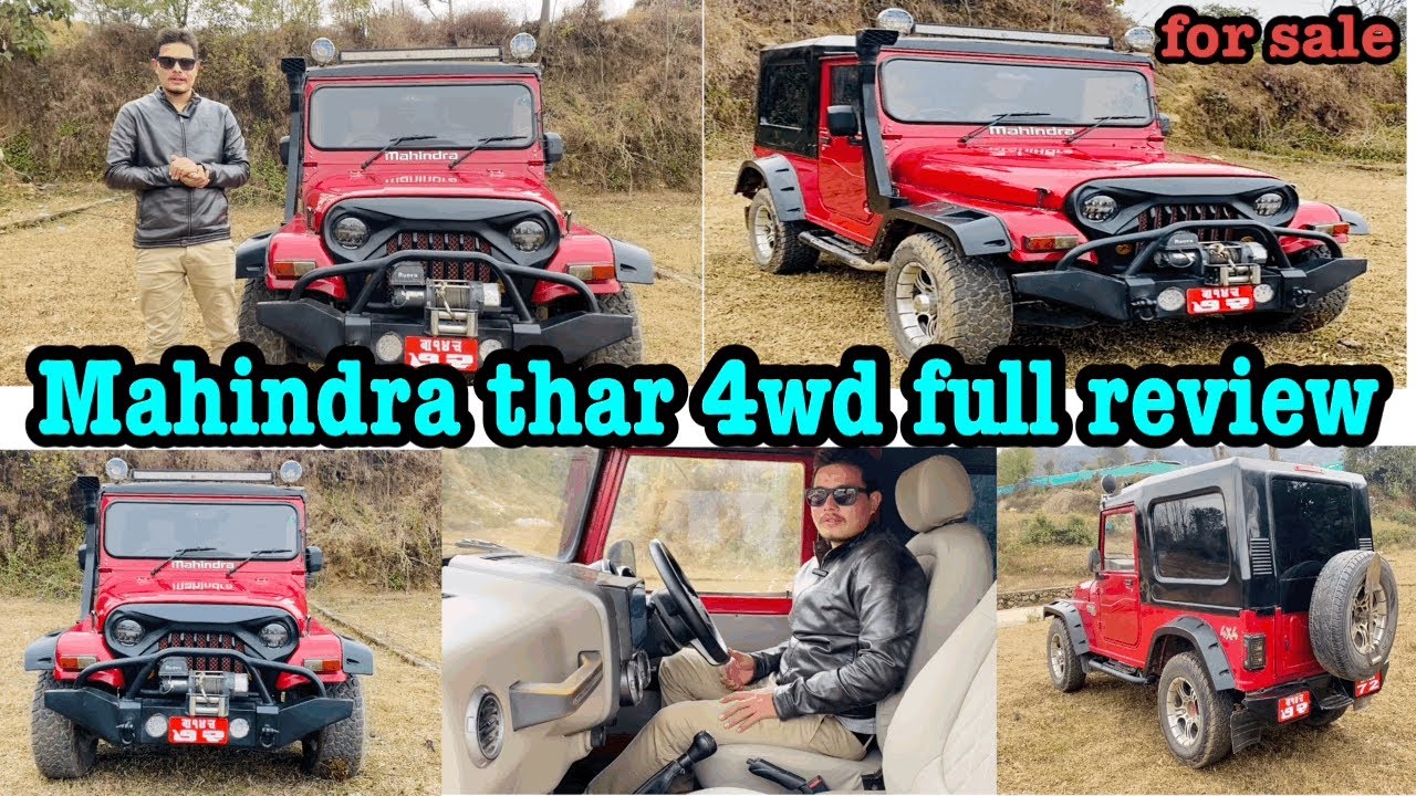 Second hand mahindra thar for sale in Nepal / modified thar / second ...