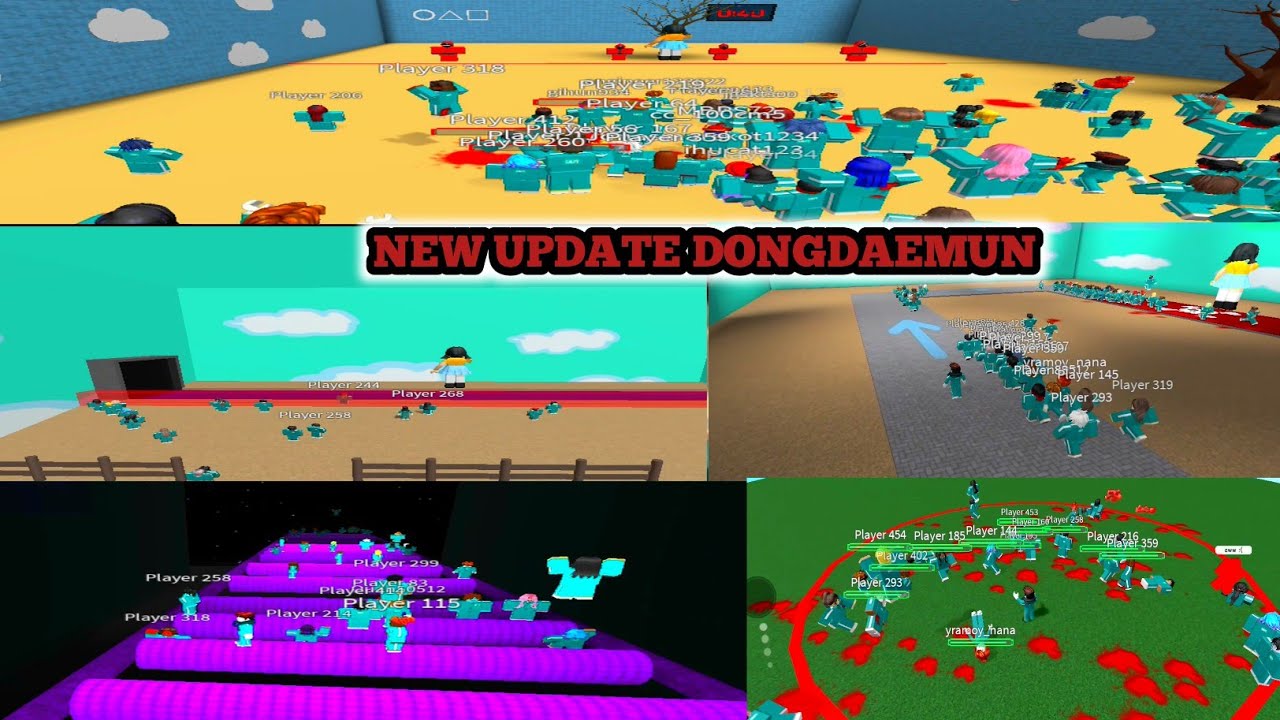 Squid Game but with npcs DONGDAEMUN NPCS 456 [ALL CUSTOM GAMES] (ROBLOX ...