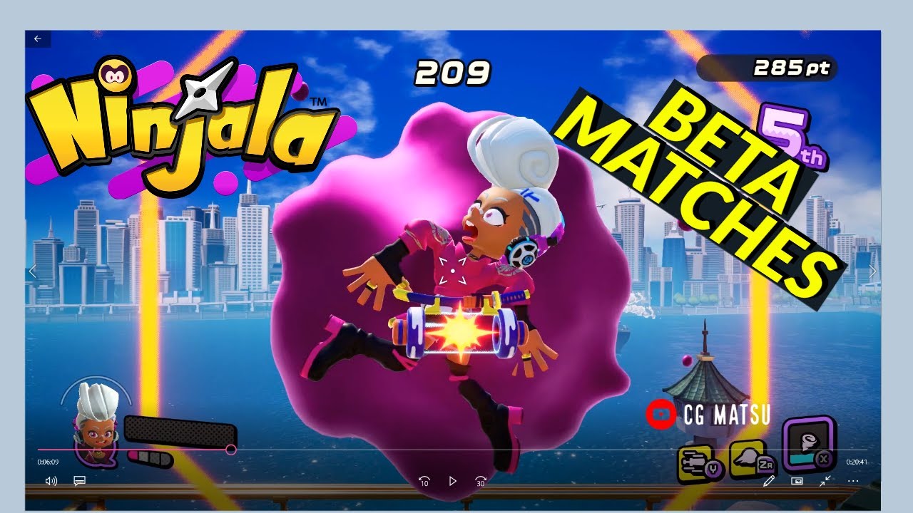 25 Minutes of Ninjala Beta Gameplay (Sword only) - YouTube