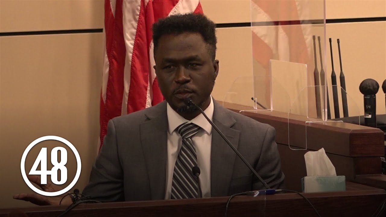 Accused murderer Andre McDonald claims his wife could overpower him ...