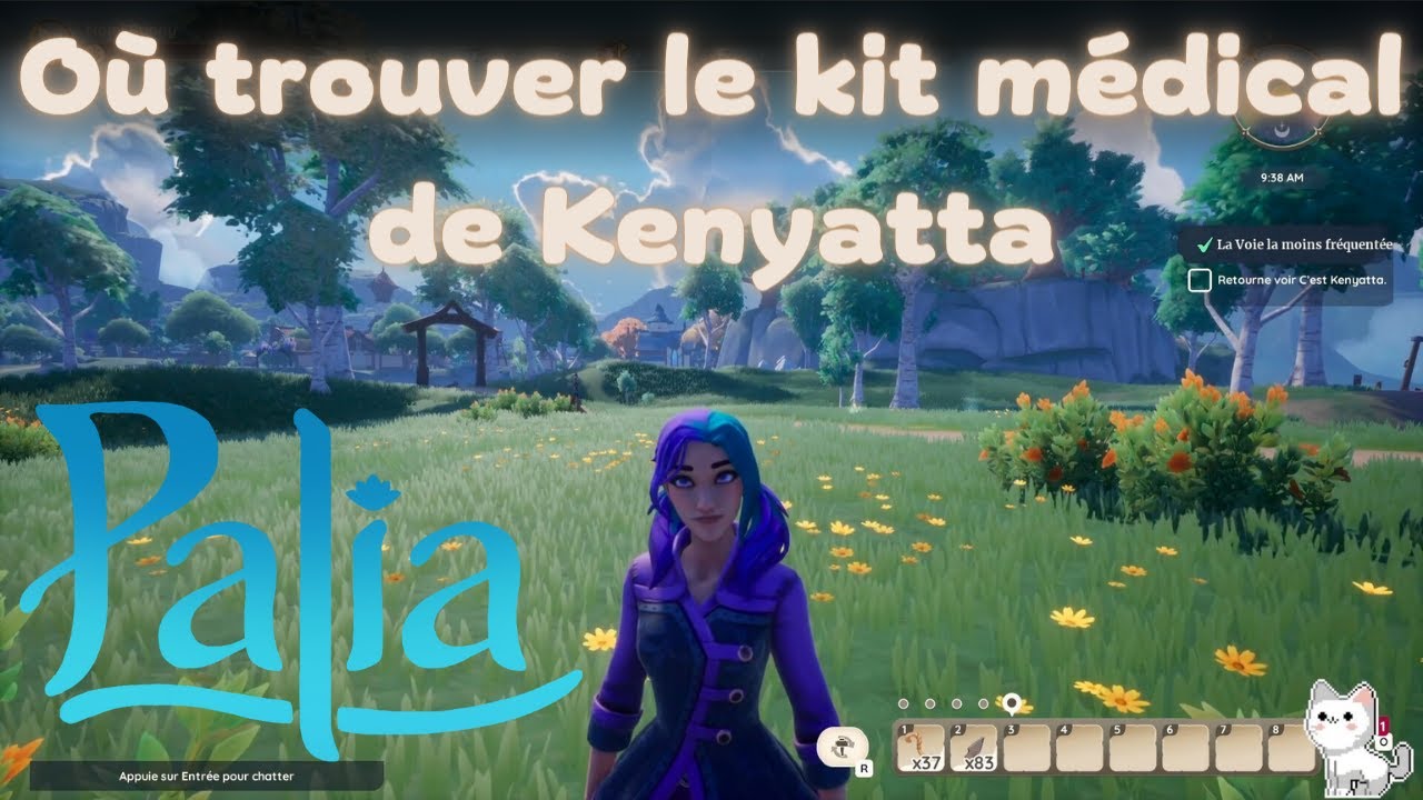 Où trouver le kit médical de Kenyatta | Palia - YouTube