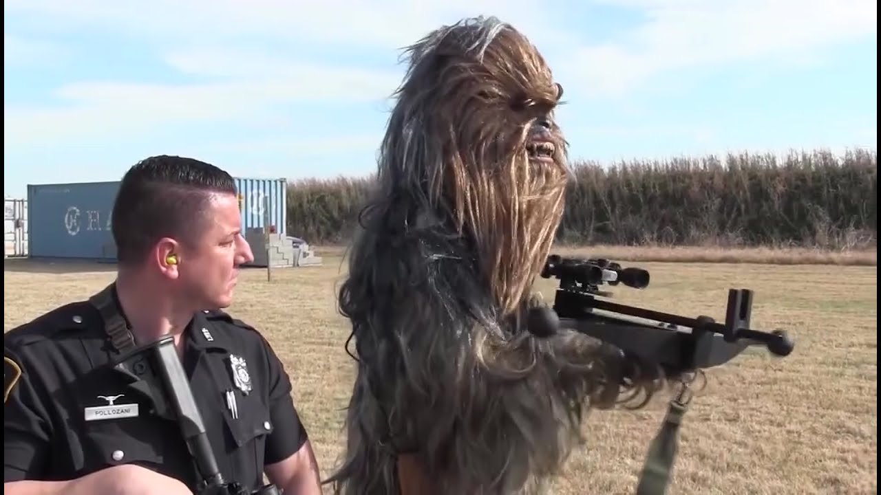 Chewbacca joins Texas police department - YouTube