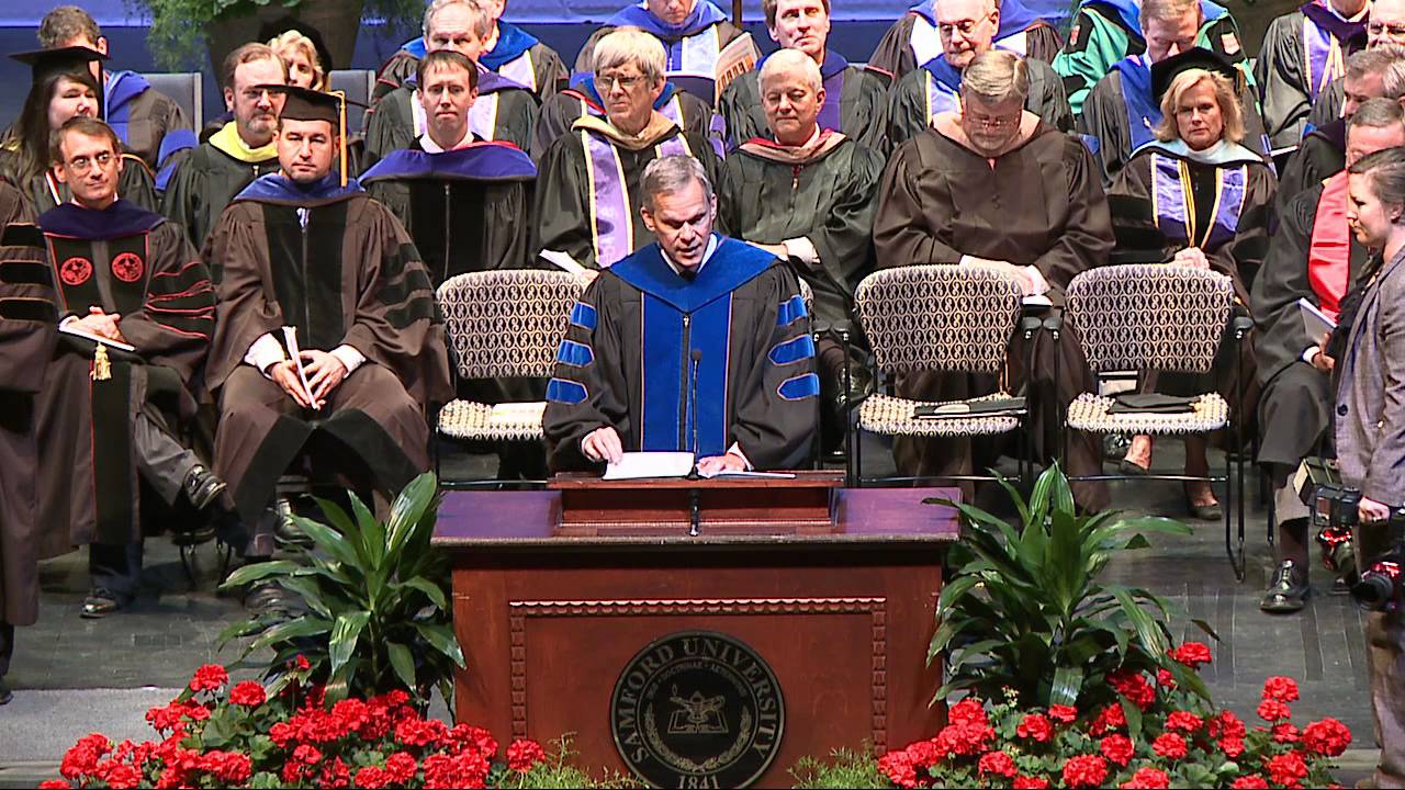 Brock School of Business Commencement 2015, Samford University - YouTube