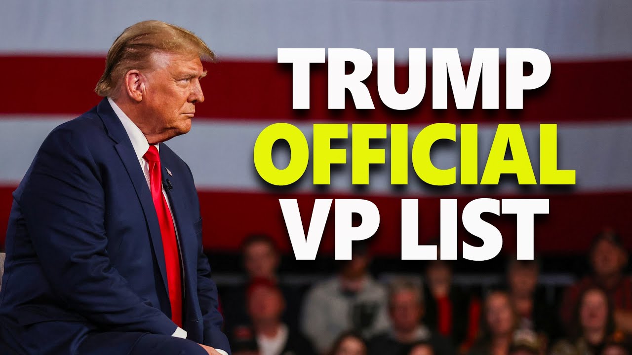 Trump VP List Confirmed at Fox News Town Hall - YouTube