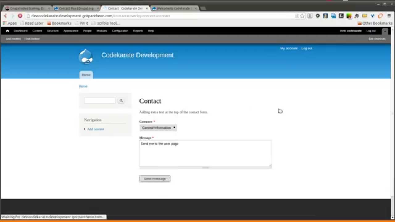 Drupal 7 ContactPlus module - Daily Dose of Drupal episode 145 - YouTube
