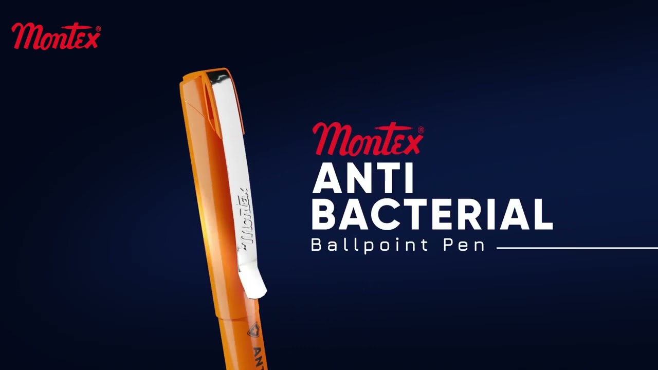 Montex Antibacterial Pen - YouTube