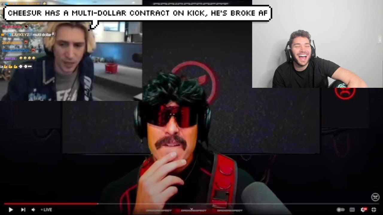 Adin Ross reacts to xQc Cooking Cheesur - YouTube