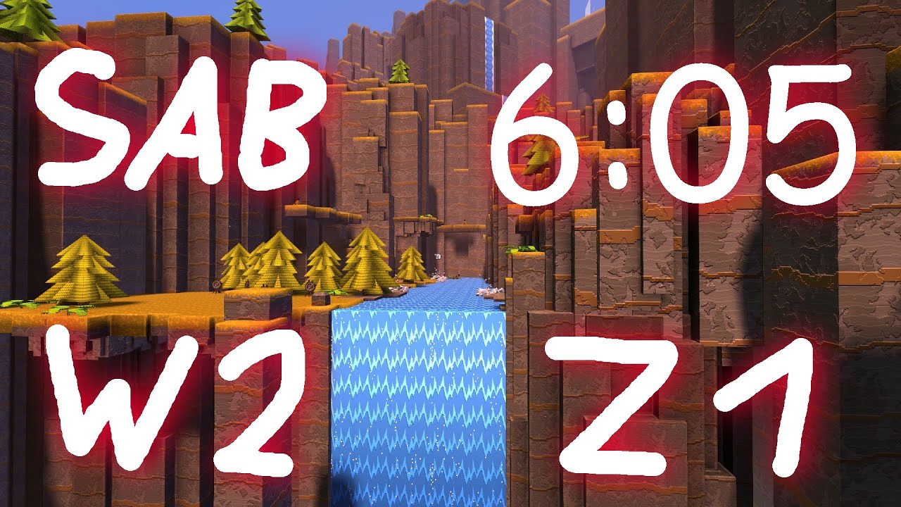 SAB World 2 Zone 1 Tribulation Speedrun [6:05] - YouTube