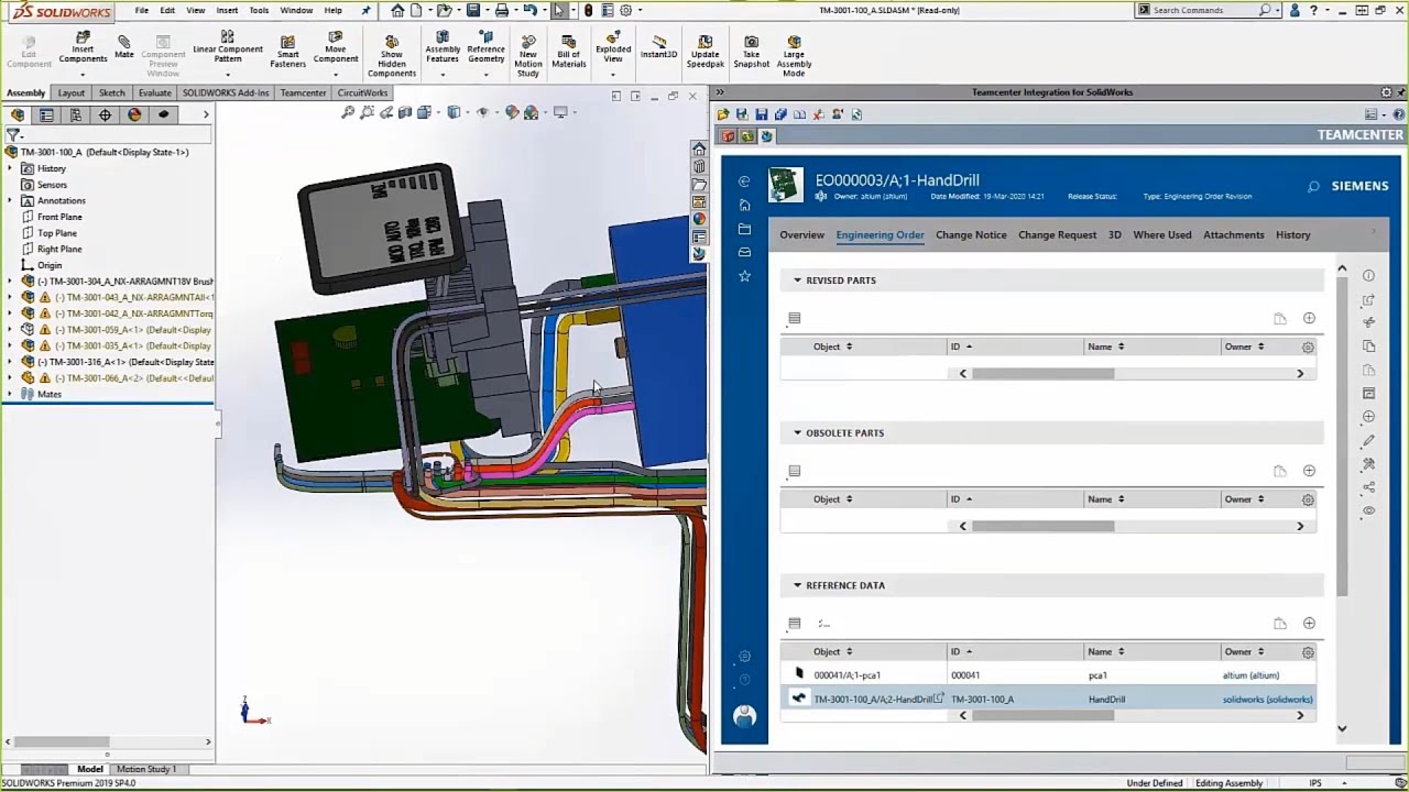 Quick Look - Cross-domain change with SolidWorks & Altium - YouTube