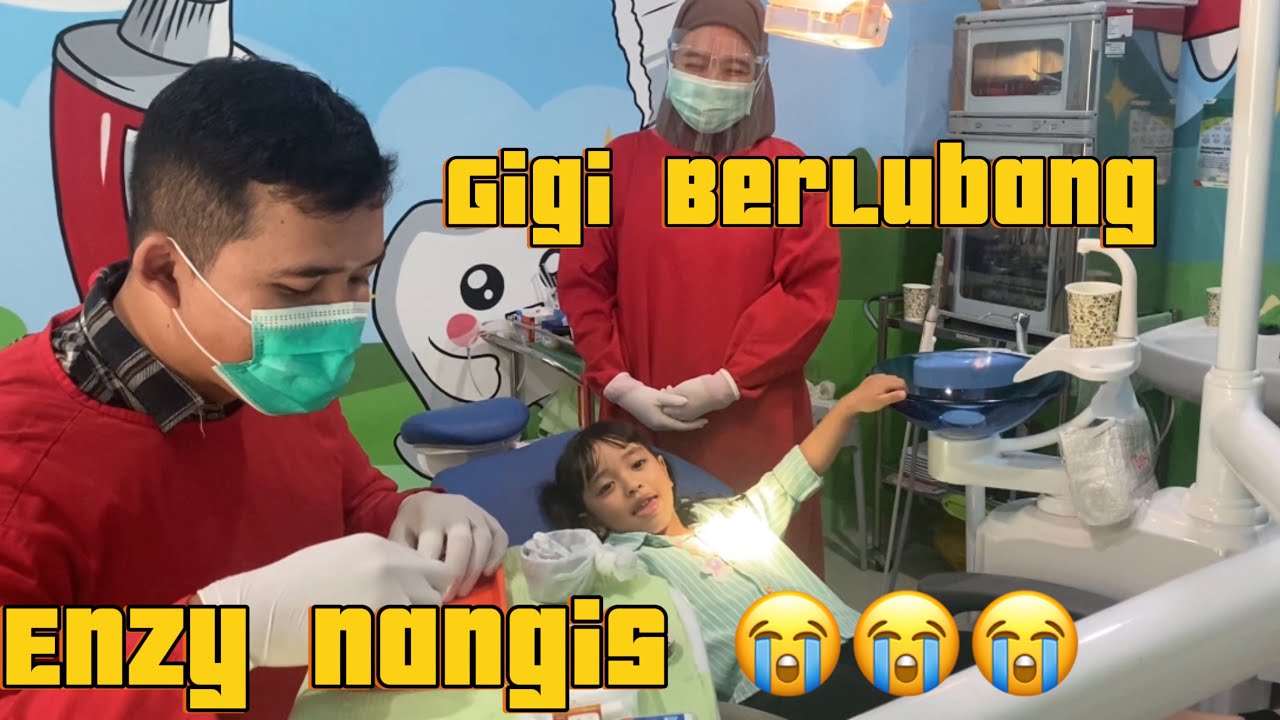 Anak Enzy Pergi Ke Dokter Gigi Karena Gigi Berlubang | Anak Enzy Nangis ...