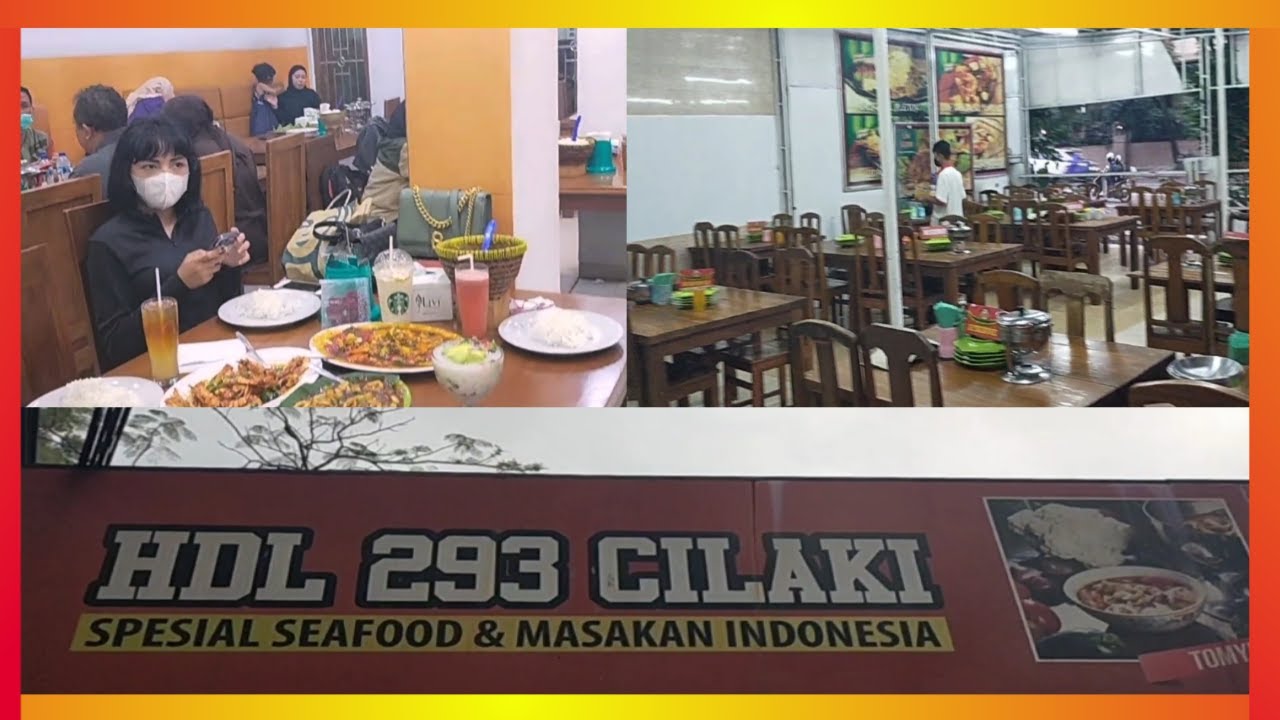Makan Seafood Di HDL Cilaki, Bandung - YouTube