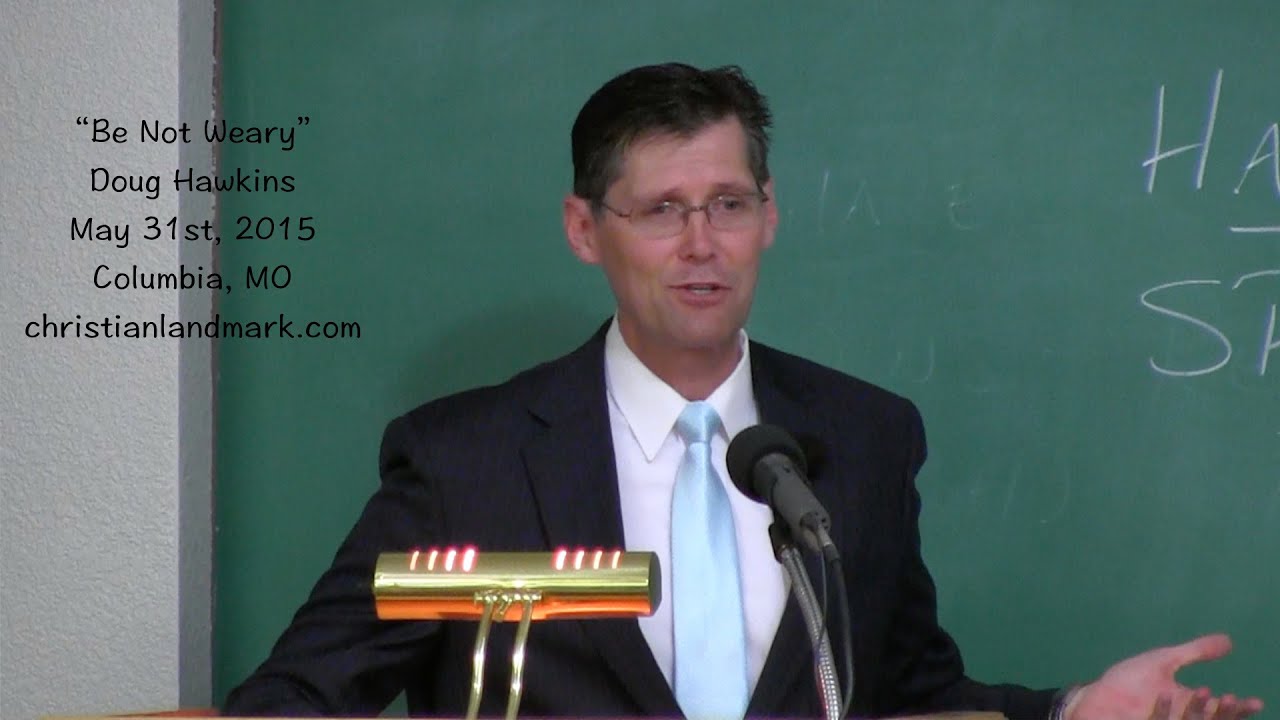 Doug Hawkins - Be Not Weary - YouTube