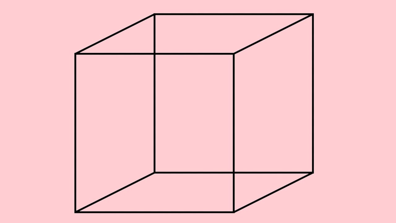 how to drawing a cube | easy cube drawing for step by step | - YouTube
