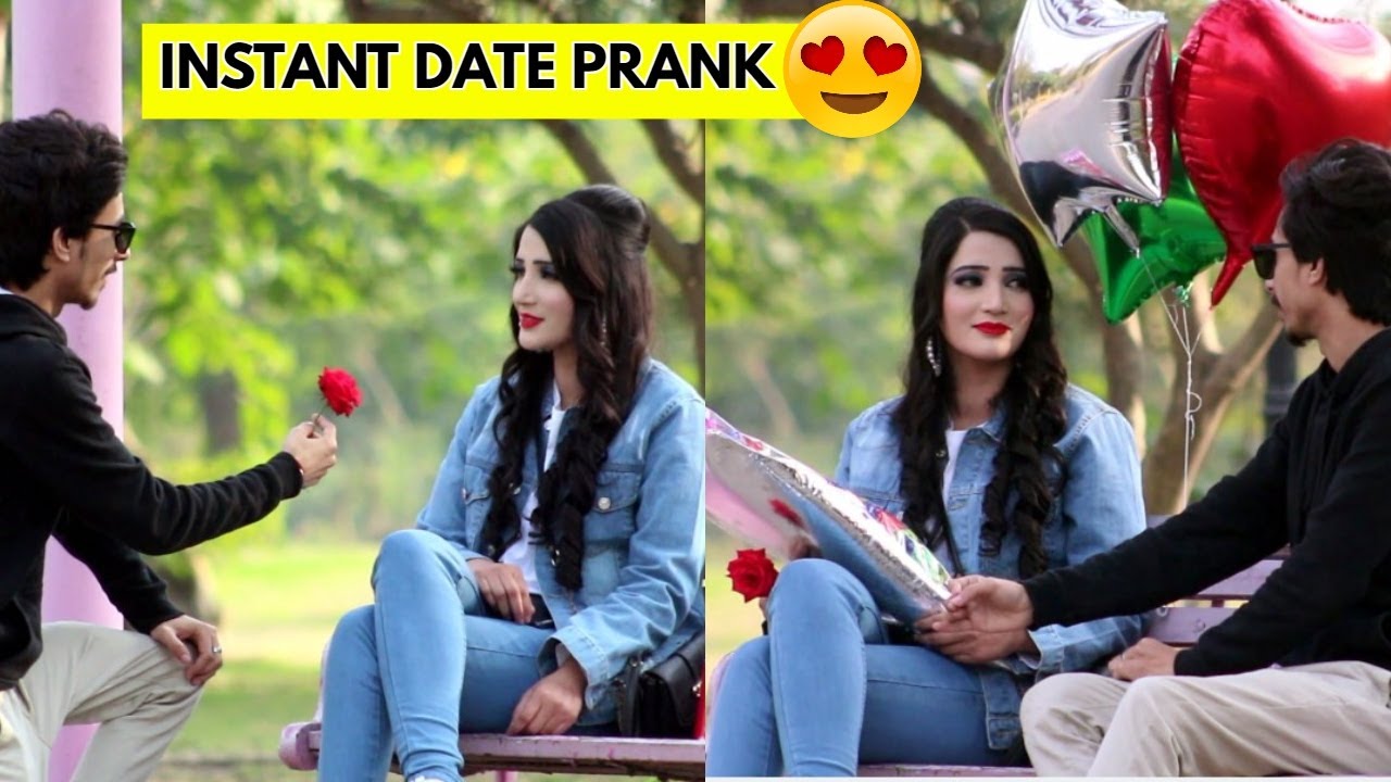 Instant Date Prank on Cute Girl - YouTube